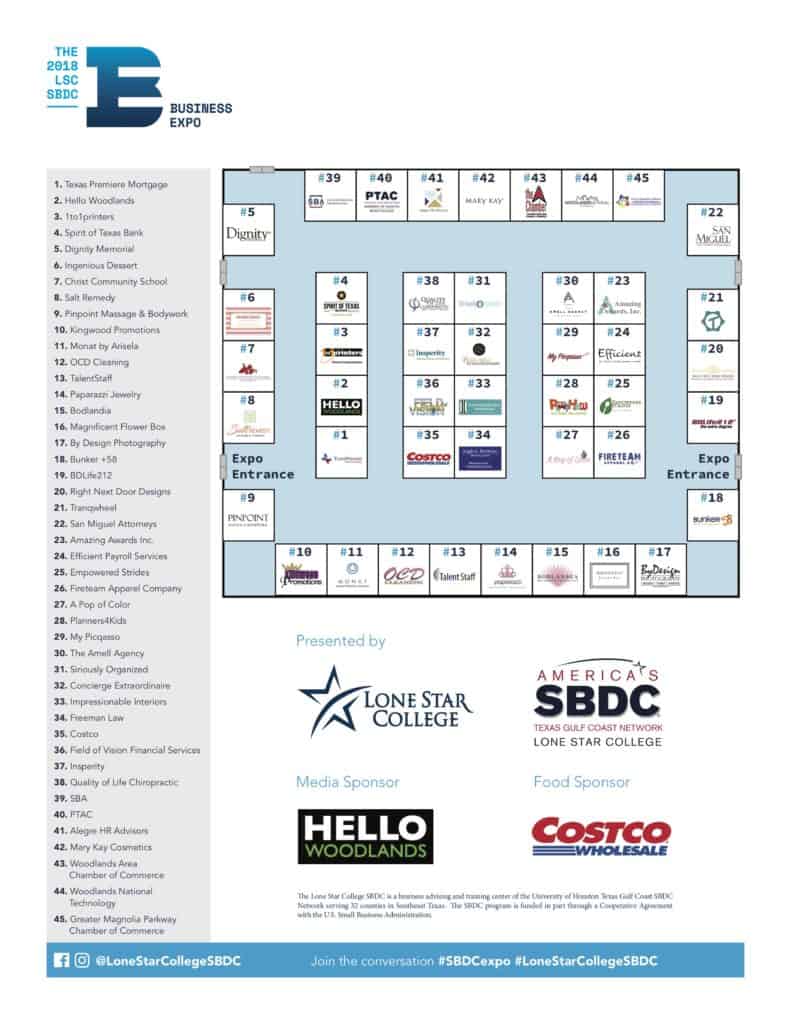 Small Business Expo Schedule and Free Workshops - Hello Woodlands