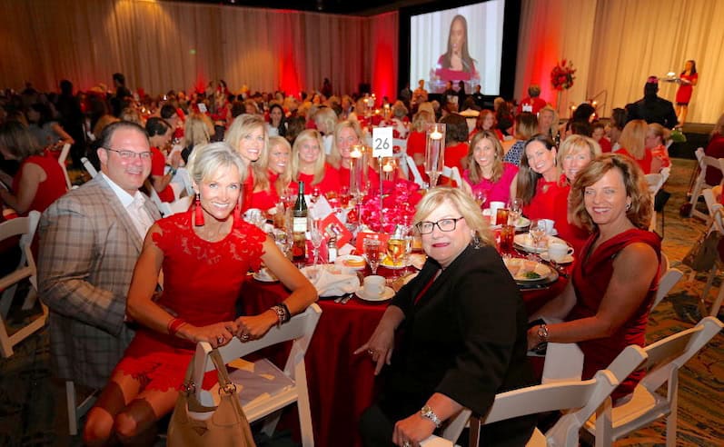 Go Red For Women Luncheon in The Woodlands - Hello Woodlands