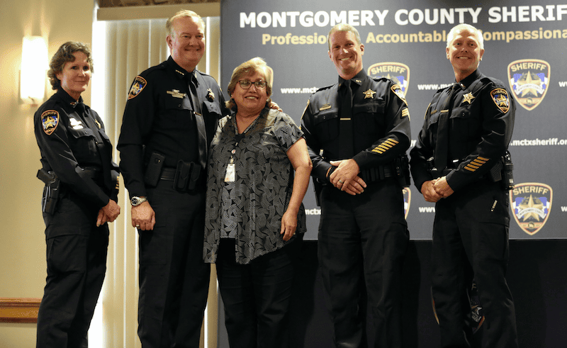 Sheriff Service Recognition and Promotion Ceremony - Hello Woodlands