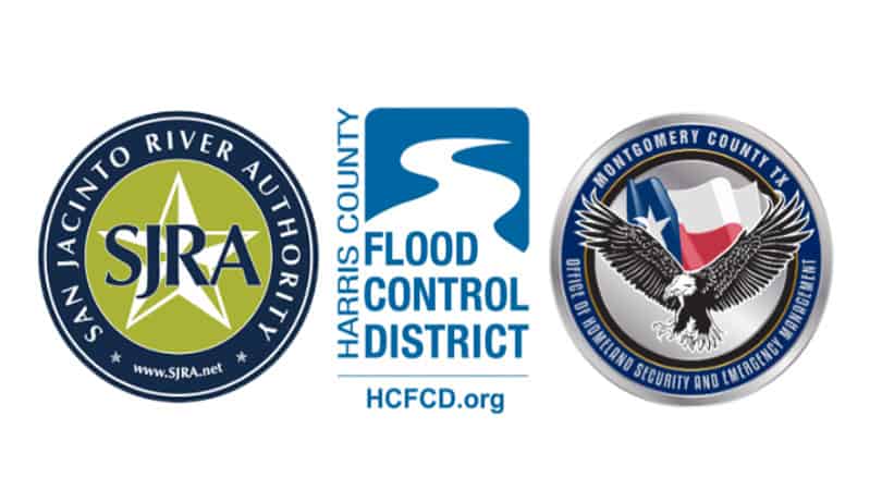 SJRA, Montgomery County OEM, and Harris County Flood Control Remind ...