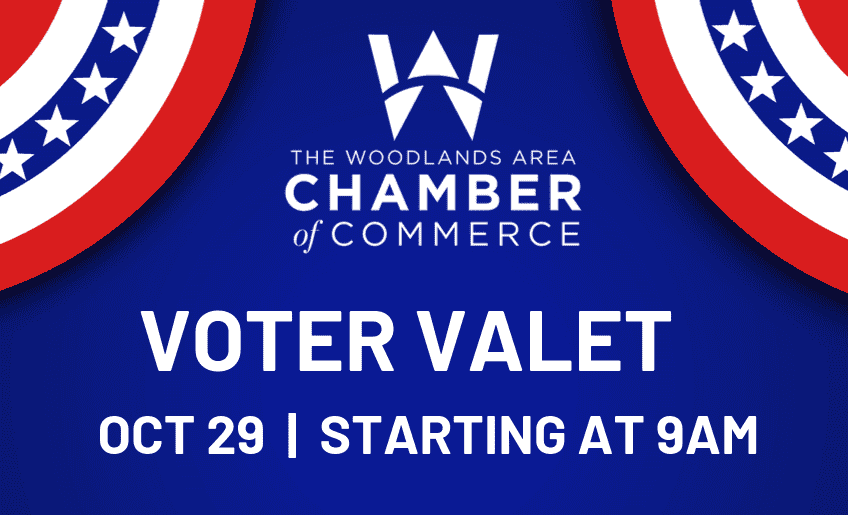 Business Votes Day and Voter Valet on October 29 - Hello Woodlands
