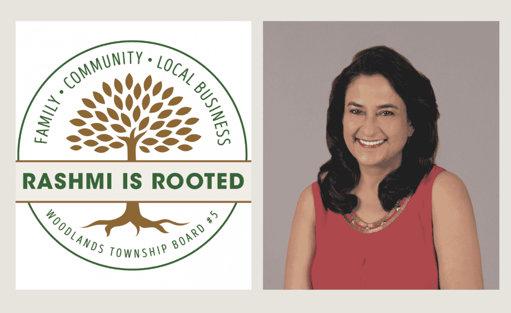 Rashmi Gupta: The Woodlands Township Candidate - Hello Woodlands