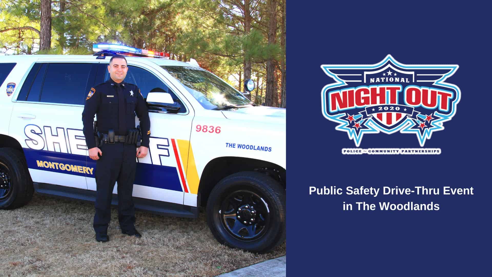 National Night Out drive-thru event set for October 11 - Hello Woodlands