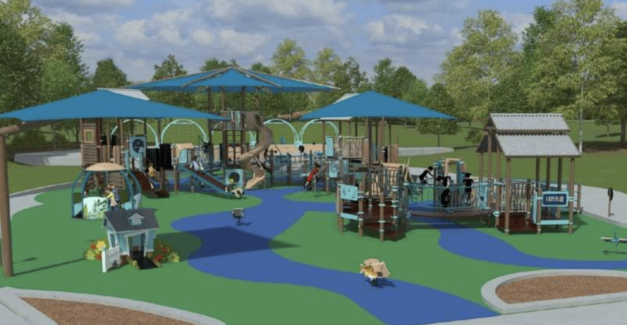 New inclusive playground coming to Bear Branch Park on April 1, 2022 ...