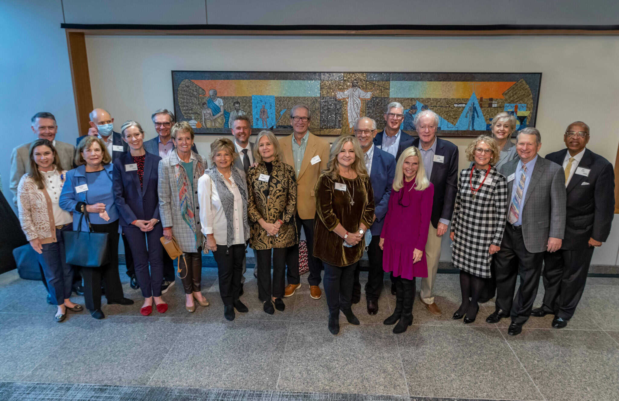 Houston Methodist The Woodlands Hospital Unveils Mosaic Representing ...