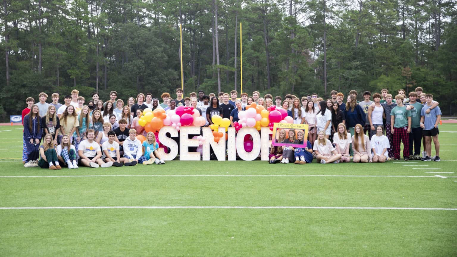 Woodlands Christian Seniors Gather at Warrior Stadium to Watch the ...