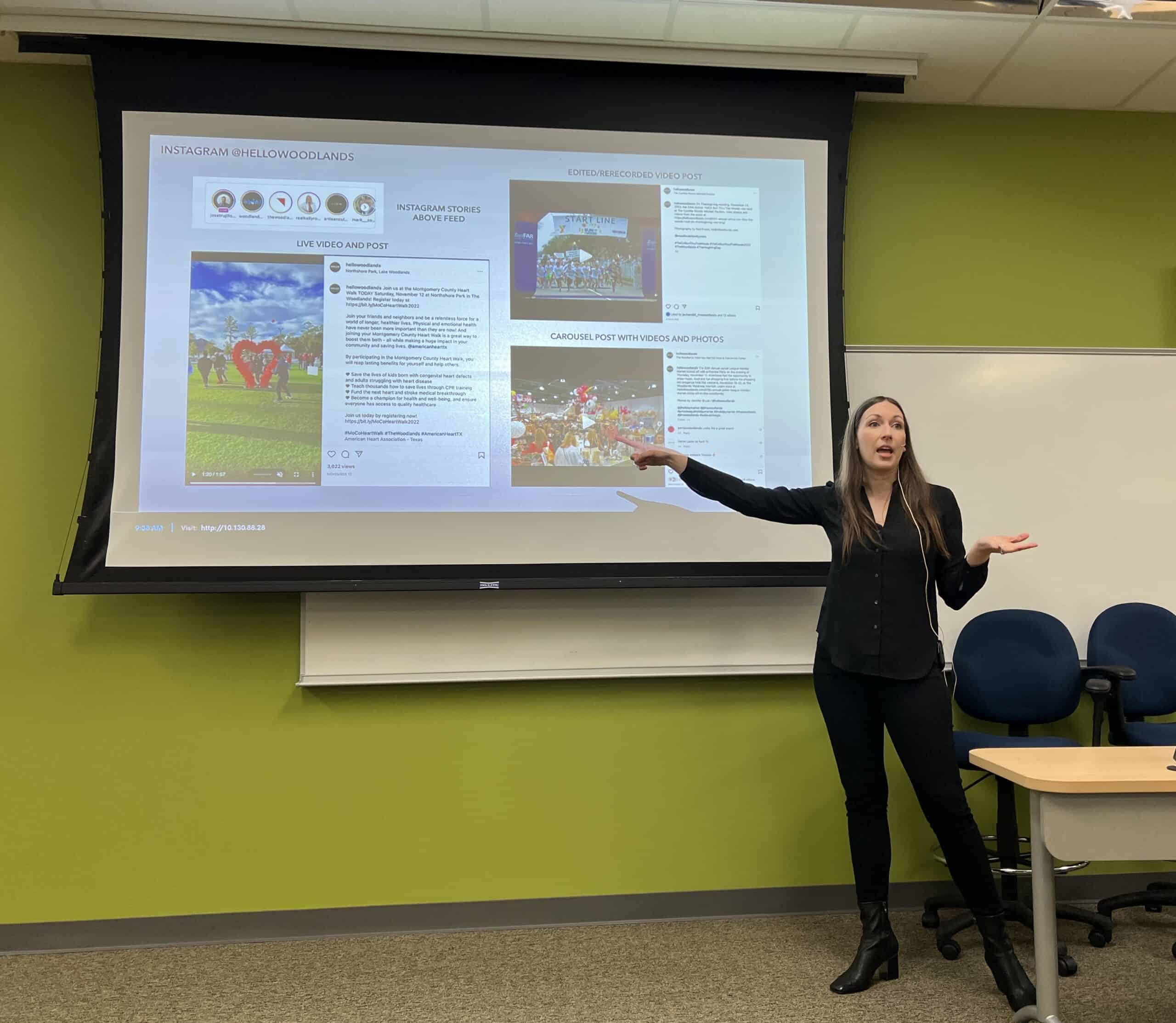 Hello Woodlands Founder Presents "Building a Buzzworthy Business with ...