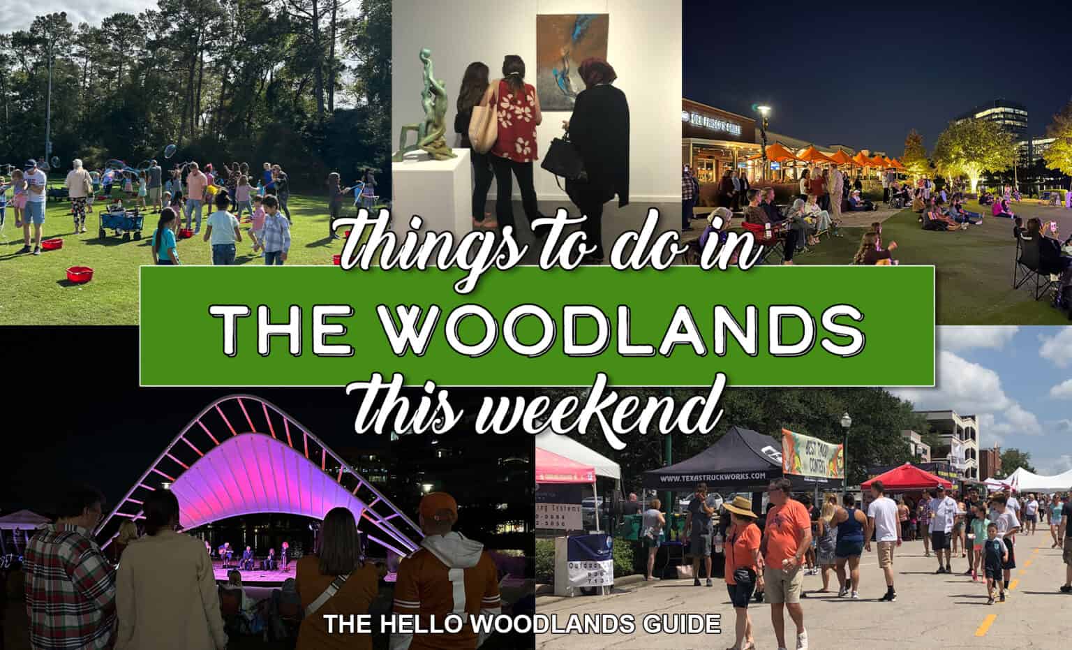 Hello Woodlands Events This Week