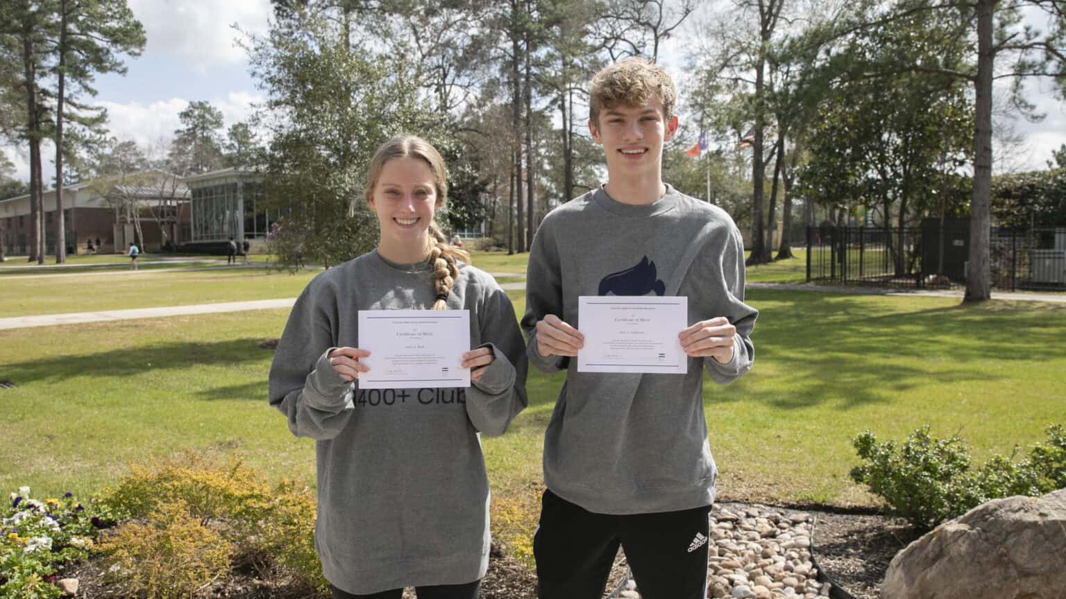 Woodlands Christian Seniors named National Merit Scholarship Program ...