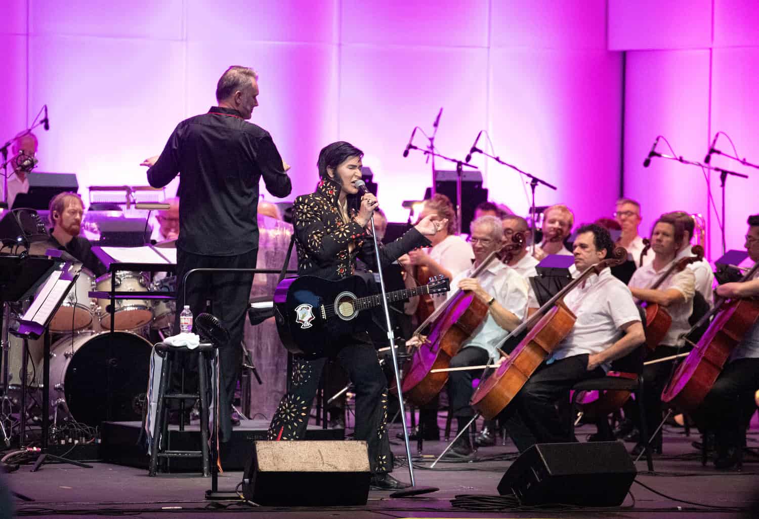 A Symphonic Tribute to Elvis rocks The Pavilion's Main Stage - Hello ...
