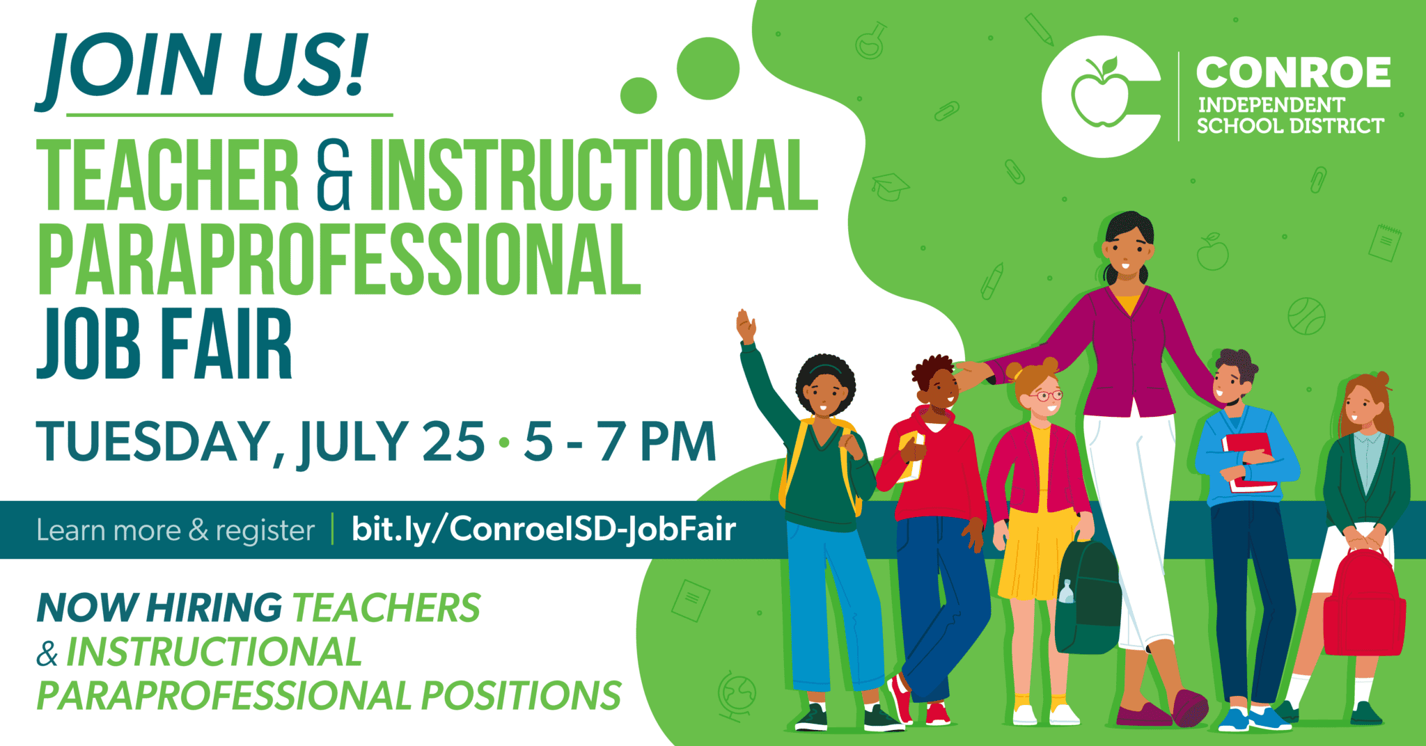 Conroe ISD to Hold Job Fair Tuesday, July 25 - Hello Woodlands