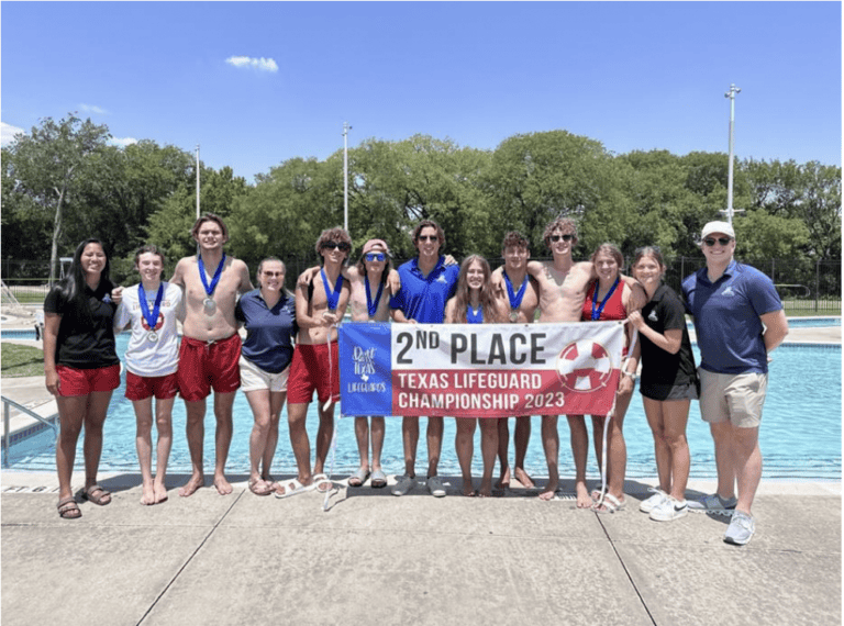 The Woodlands Township lifeguards clinch a top-two finish at state ...