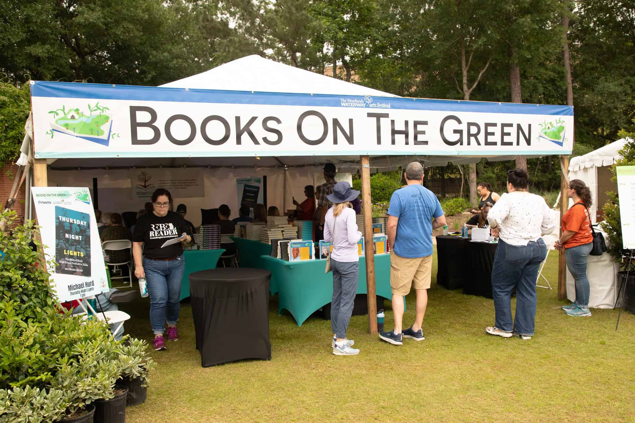 Books on the Green returns to The Woodlands Waterway Arts Festival with ...