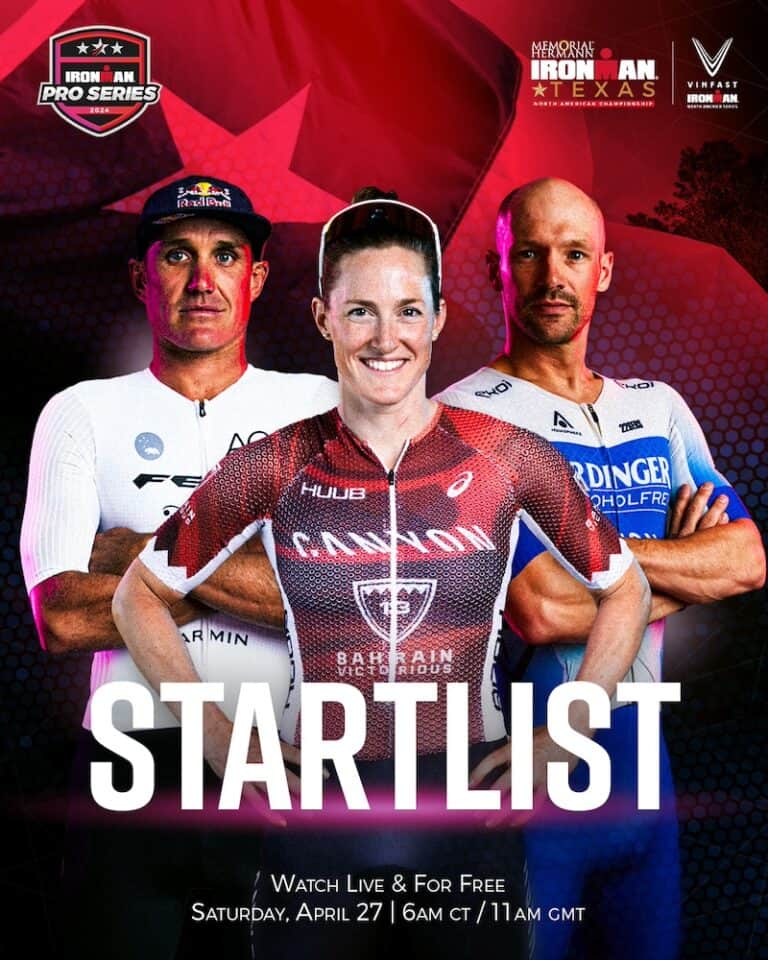 Pro Series Start Lists announced for Memorial Hermann IRONMAN Texas ...