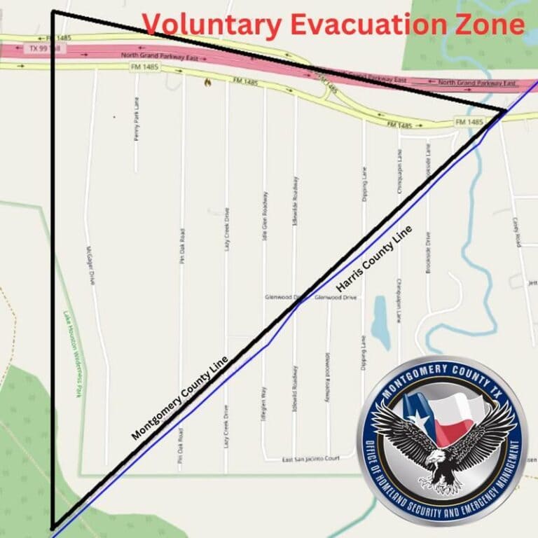 Montgomery County Judge Keough issues Voluntary Evacuation Order for ...