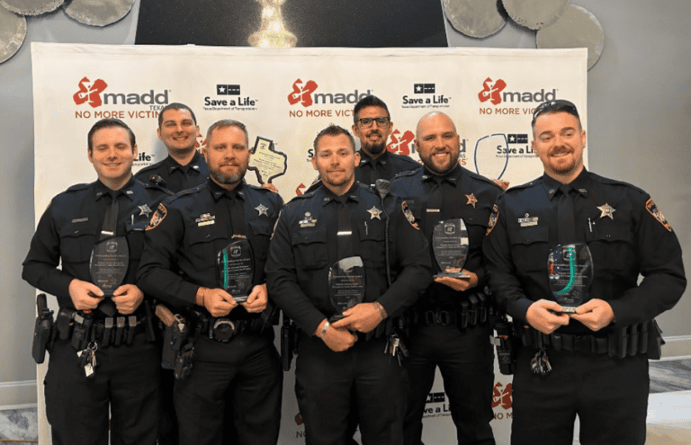 MCSO Deputies recognized by MADD for DWI Enforcement - Hello Woodlands