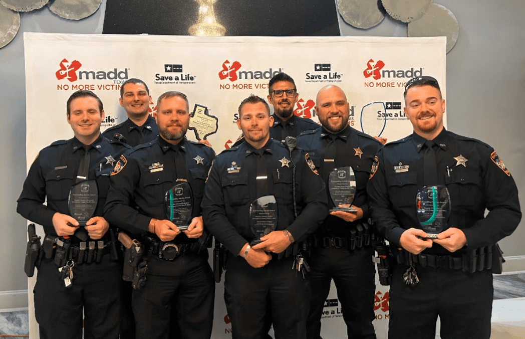 MCSO Deputies recognized by MADD for DWI Enforcement - Hello Woodlands