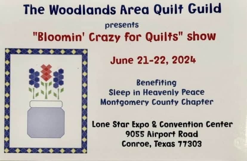 "Bloomin' Crazy for Quilts" Show supports Sleep in Heavenly Peace June ...