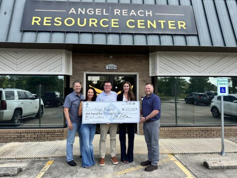Angel Reach receives $100,000 donation from Waste Connections Golf ...