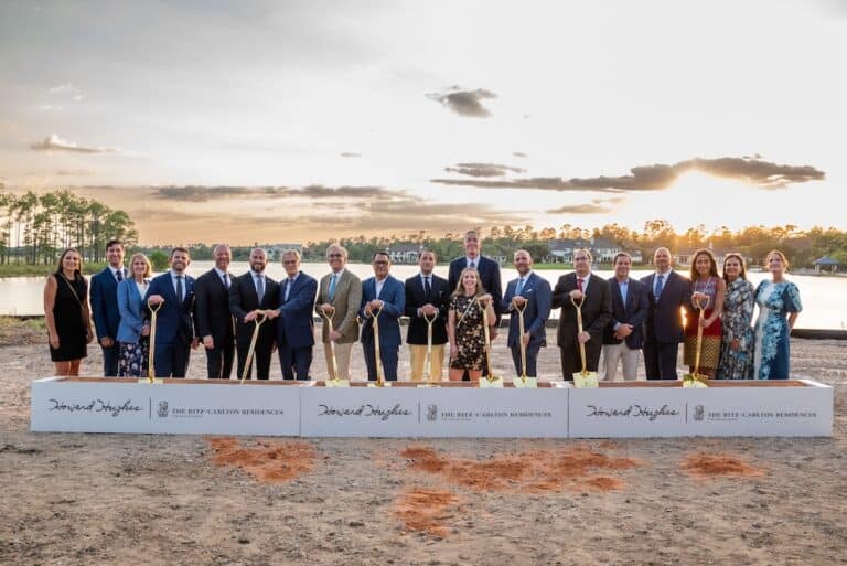 Howard Hughes celebrates Groundbreaking of The Ritz-Carlton Residences ...