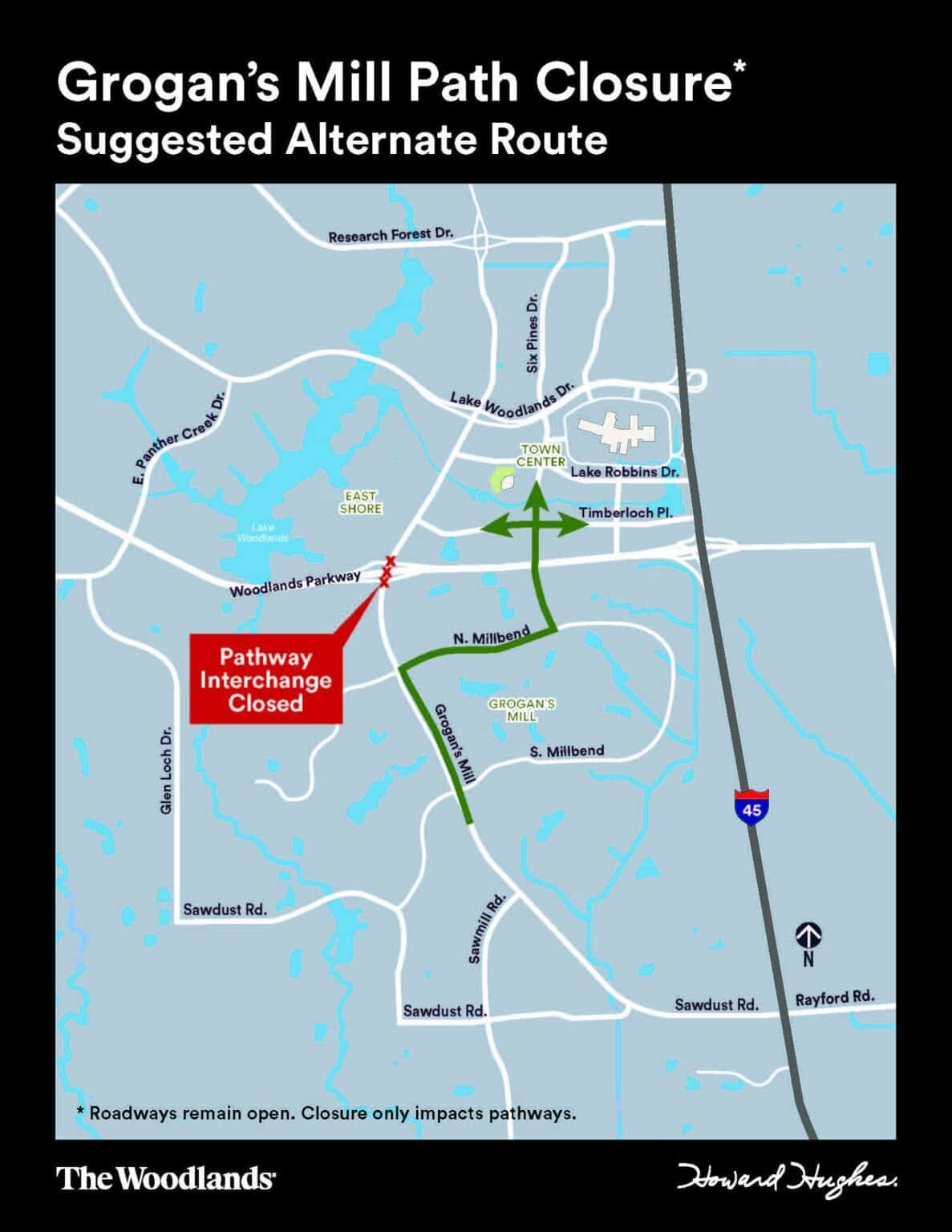 The Woodlands Road Utility District Project construction begins ...
