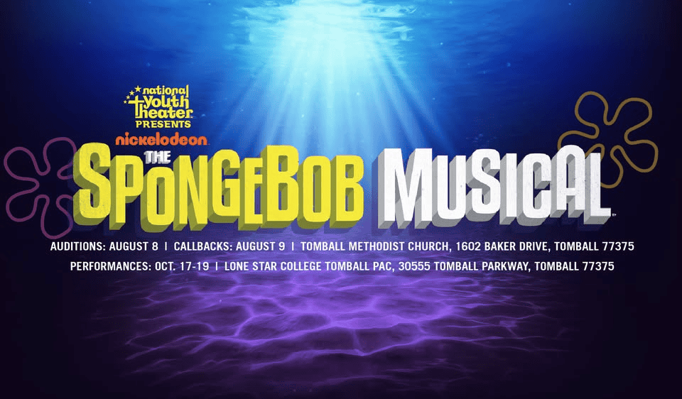 National Youth Theater Presents The SpongeBob Musical - Hello Woodlands