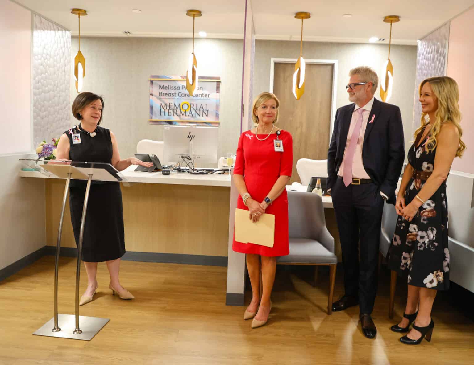 Memorial Hermann The Woodlands holds dedication of the Melissa Preston Breast Care Center ...