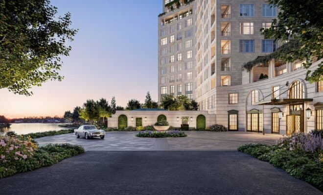 Howard Hughes Communities celebrates the topping out of The Ritz ...