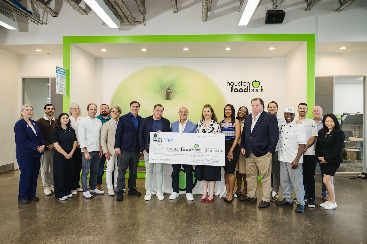 Dined Out & Did Good: Houston Restaurant Weeks presents $1,651,698 to ...